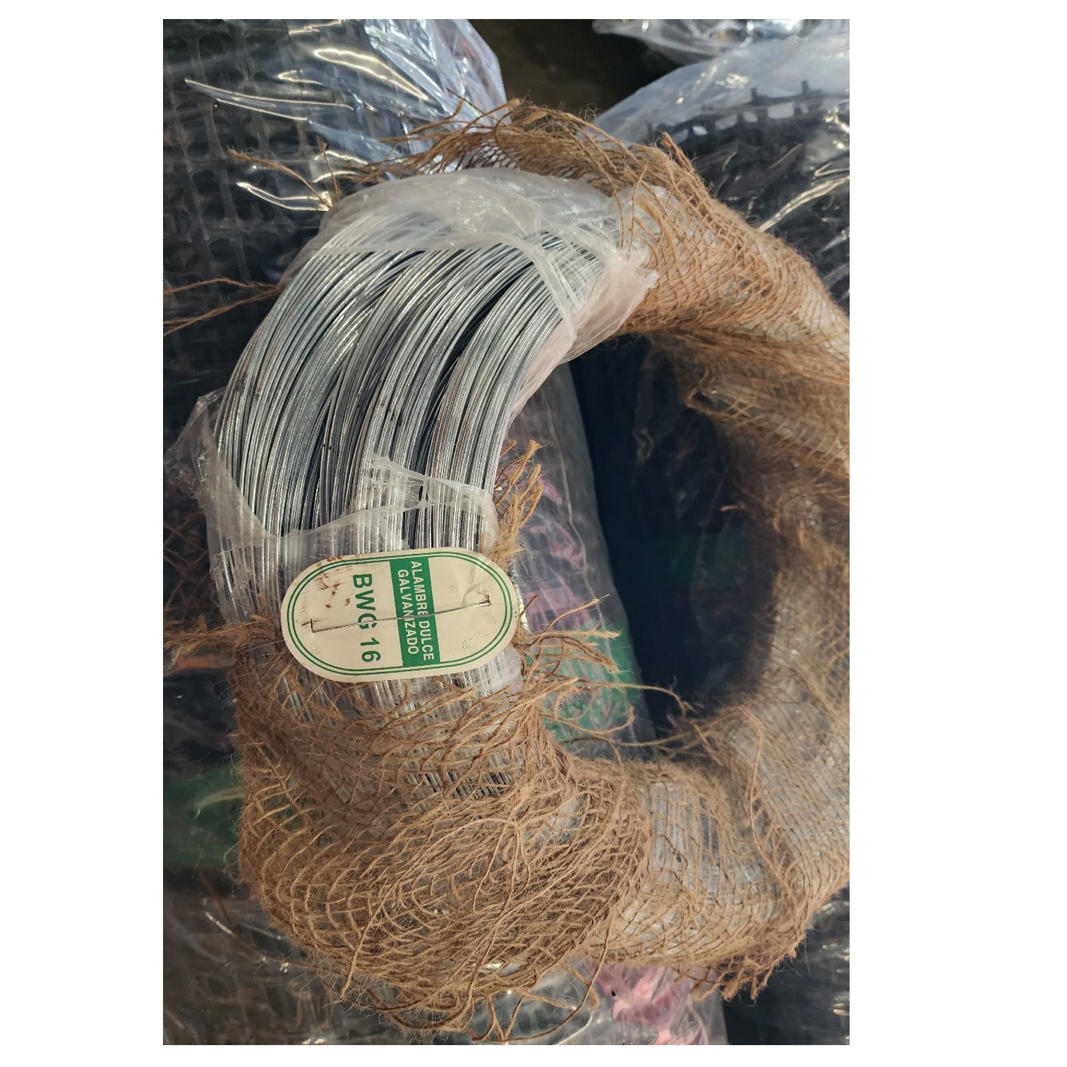 Alambre Dulce Galvanizado BWG16 – Rollo de 25 Libras | El Salinero